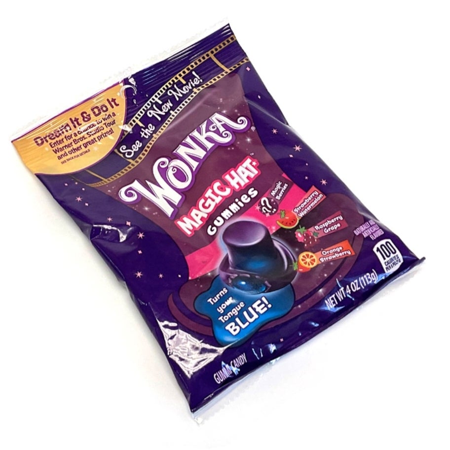 Wonka Magic Hat Gummies - 1 (4oz) Bag | Miranda's Candies